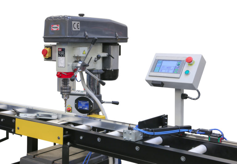 Semi-automatic drilling machine for exterior roller blinds and gates ...